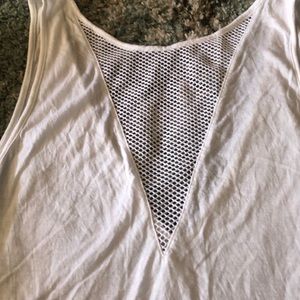 ALO Yoga | Tops | Alo Yoga White Tank | Poshmark